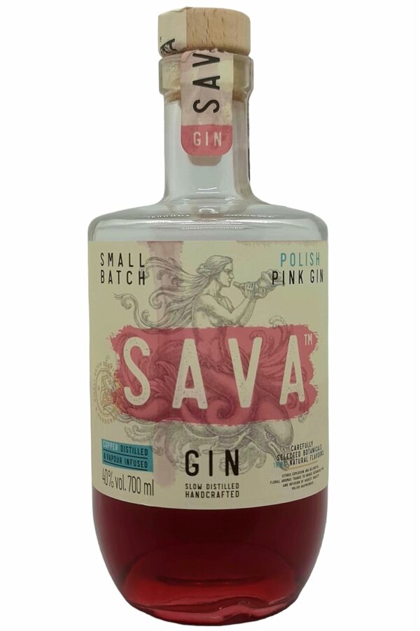 Sava Polish Pink Gin - Spirits