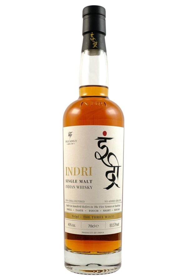 Indri Single Malt Trini The Three Wood - Spirits